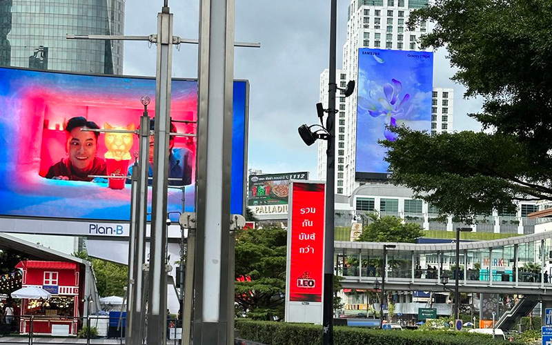 invisiLED (see-through panel)